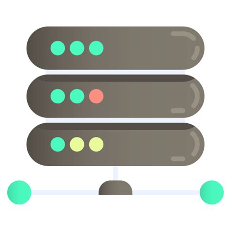 System Data Network Storage Server Cloud Database Icon Download