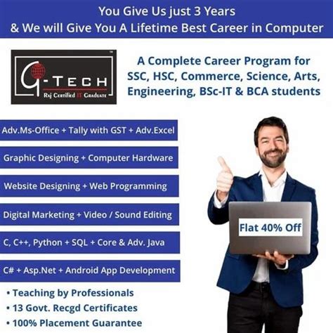 Raj Certified It Graduate Information Technology Course At ₹ 50000year