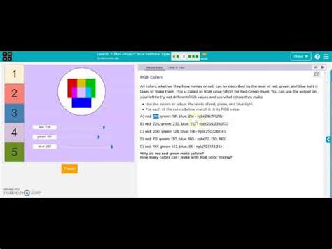Code Org Unit 2 Lesson 7 Part 1 YouTube