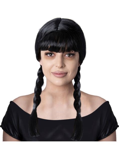 Adults Womens Gothic School Girl Wig