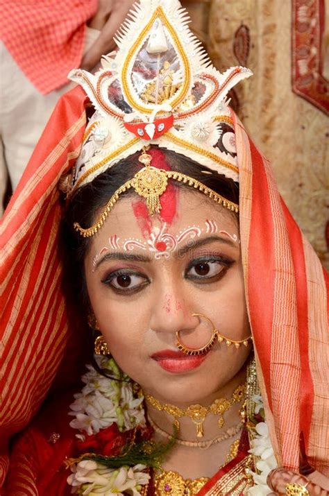 Vermillon Photo éditorial Image Du Bengali Mariage 91908631