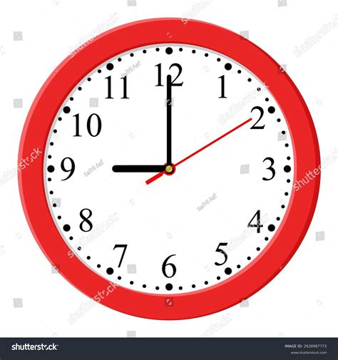 Nine Oclock Over 620 Royalty Free Licensable Stock Illustrations