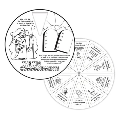10 Commandments Coloring Pages Catholic Free