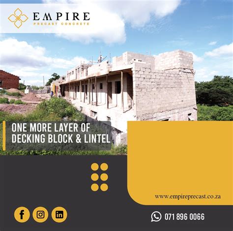 Another Layer Of Decking Block Empire Precast Concrete