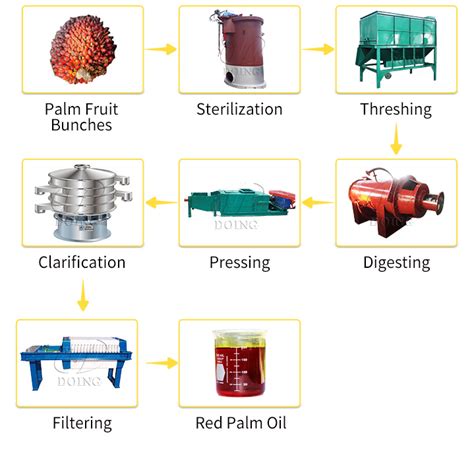Palm Oil Processing Machine Manufacturer Supply Palm Oil Press Palm Oil Extraction And Refining