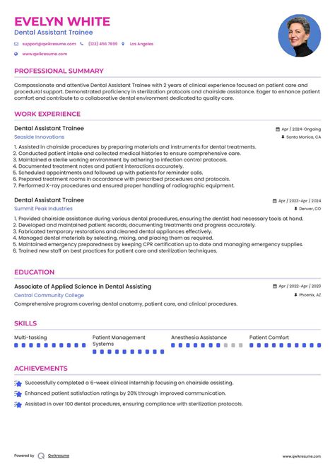 Dental Assistant Trainee At Brent Vangundy Blog