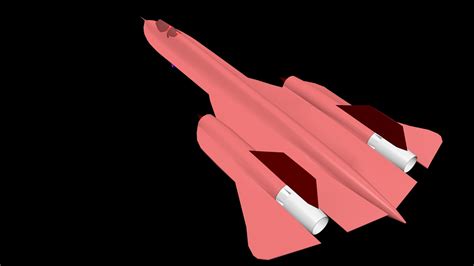 3d Model Sr 71 Aircraft Turbosquid 2085952