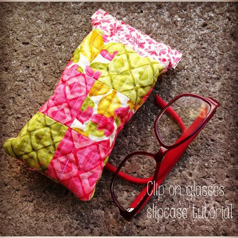Clip On Glasses Case Tutorial Glasses Case Eyeglass Cases Diy
