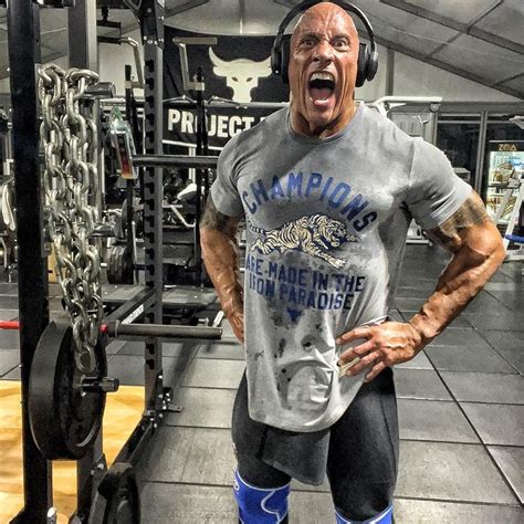 Dwayne Johnson Blows Off Steam And Releases The Pressure Valve Take A Look