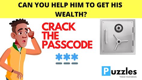 Crack The Vault Passcode Riddle Puzzles Youtube
