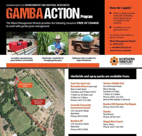 Gamba Grass Program Litchfield Council