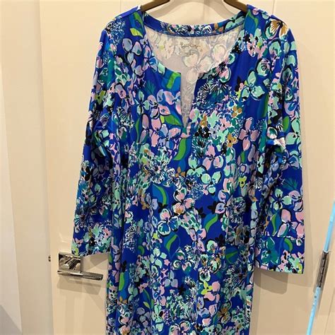 Lilly Pulitzer Dresses Nwt Lilly Pulitzer Nadine Dress Blue Grotto