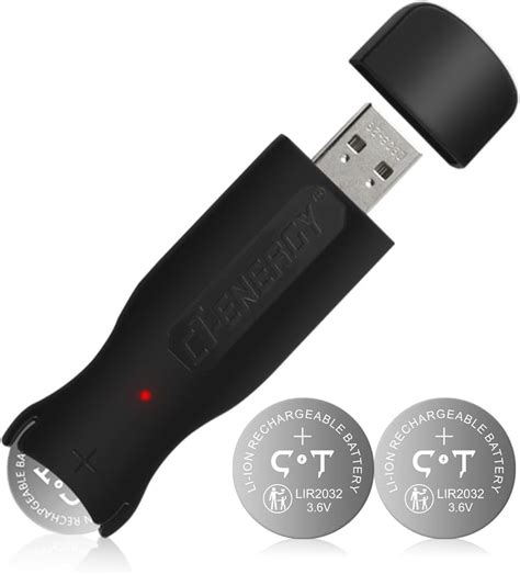 Ct Energy Coin Battery Charger With Rechargeable Cr2032