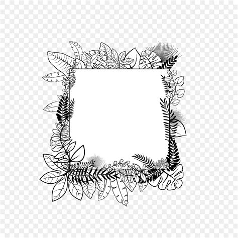 Scribble Border Vector Clipart