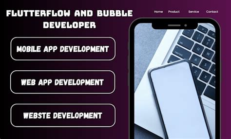 Develop Flutterflow Webapp Bubble Io Saas Website Ai Flutter Flow