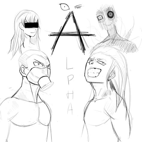 Alpha Class Sketch Rbnhaoccharacters