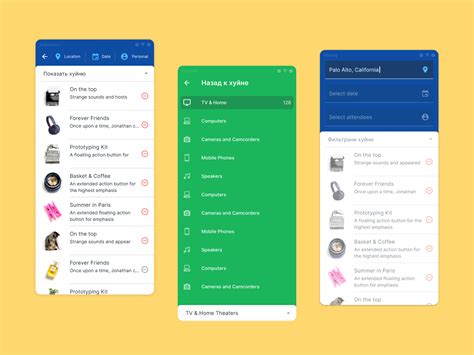 Figma Android UI Kit Material Design App Templates By Roman Kamushken For Setproduct On Dribbble