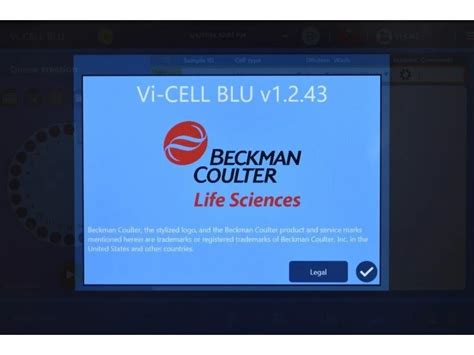 Beckman Vi Cell Blu Cell Viability Analyzer