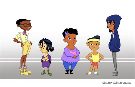 Simeon Gilmer Art Characters