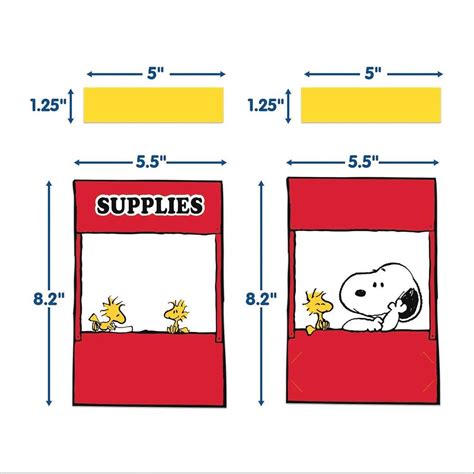 Peanuts Class Jobs Mini Bulletin Board Set By Eureka