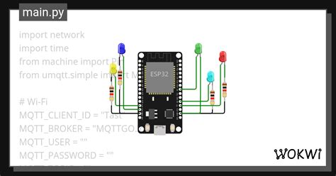 Micropython Blink Esp32 Copy Wokwi Esp32 Stm32 Arduino Simulator