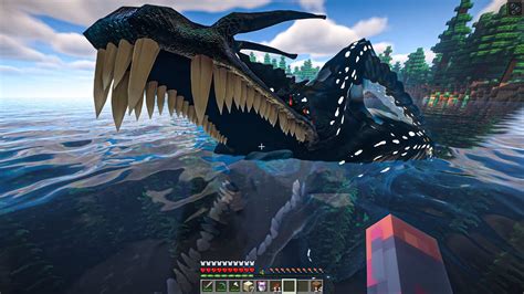 Adult Gargantuan Leviathan In Minecraft Youtube