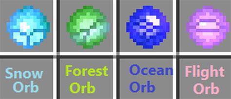 Mythical Orbs Minecraft Mod