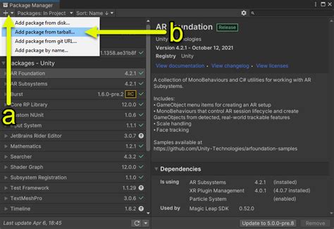 Application Simulator Plug In For Unity Editor Magicleap Developer