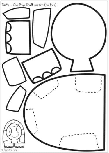 Turtle Craft And Writing Craftivity The Turtle Team Artofit