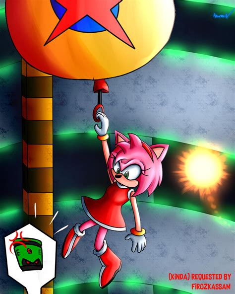 Amy Balloon Request By Emuleel Arts On Deviantart