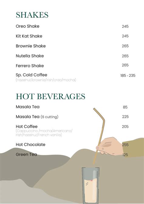 Menu At Arton Cafe Ahmedabad