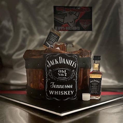 Bombers Jack Daniels Cake