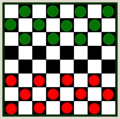 Checkers Set Up How To Set Up A Checkerboard Holding The Cards