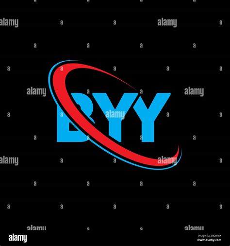 Byy Logo Byy Letter Byy Letter Logo Design Initials Byy Logo Linked With Circle And Uppercase