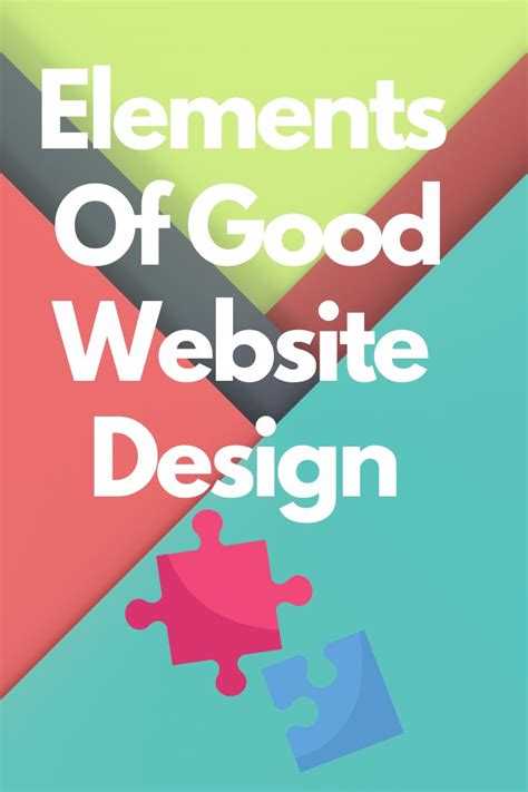 Five Elements of Good Website Design | Visual Web Group