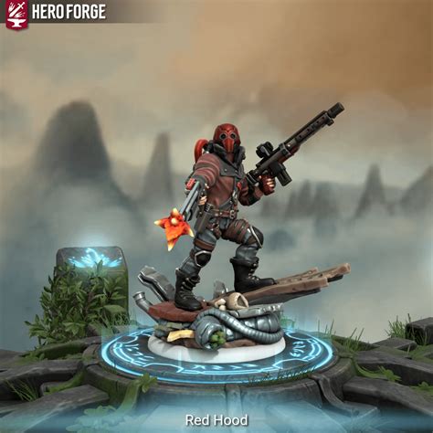 My Contribution To The Heroforge Red Hoods Rredhood
