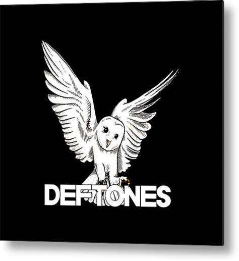 Deftones Logo White Pny Poster