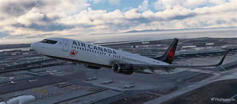 Pmdg 737 800 Ssw Air Canada Fictional C Gepf For Microsoft Flight