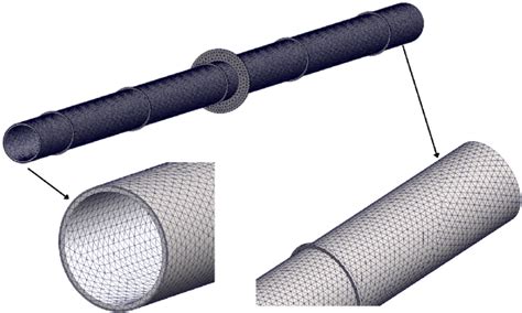A Tetrahedral Mesh Was Used For The Thermal Transient Simulation A Download Scientific Diagram