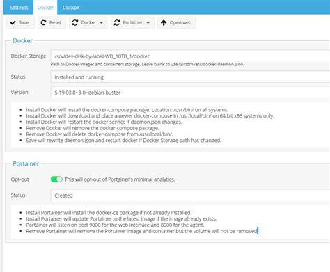 Reconnecting With My Existing Docker Data And Portainer Not Working