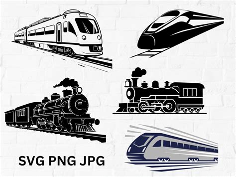 Train Svg Train Cut Files Train Clipart Train Files Train Vector