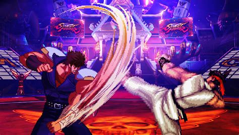 Kenshiro Vs Ryu Sprite Art Rdeathbattlematchups