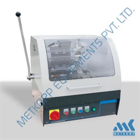 Mild Steel Three Phase Metallographic Sample Cutting Machine Mk 180dsq 80 For Industrial At
