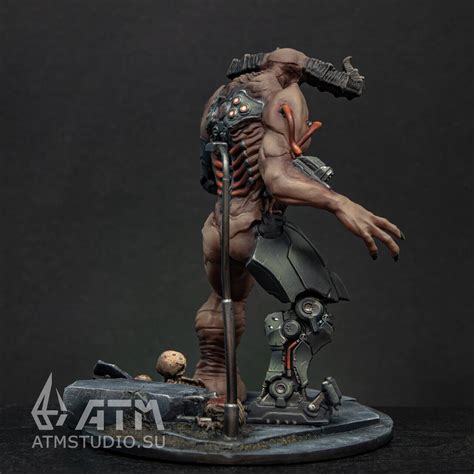 Tyrant Collectible Figurine Doom Eternal Atm