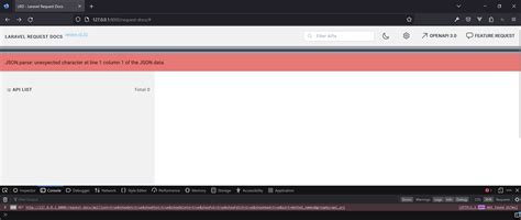 Bug Unable To Reach Request Docsapi · Issue 275 · Rakutentechlaravel Request Docs · Github