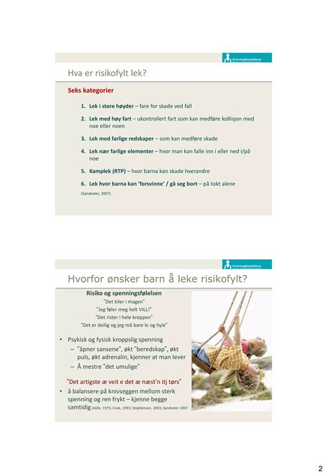 Ellen Beate Sandseter Risikofyldt Leg Pdf