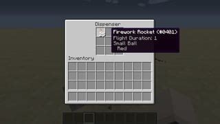 Minecraft Java Edition How Can You Give A Player Fireworks Arqade