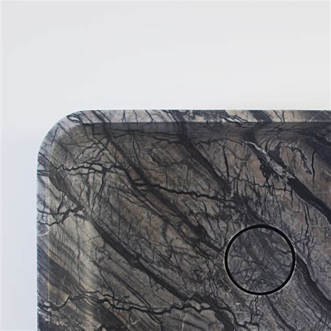 Jurassic Marble Rectangular Honed Basin 1509