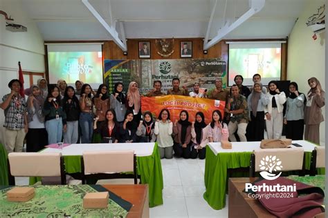 Perhutani Mahasiswa Universitas Jember Kunjungi Perhutani Kph Jember Dalam Acara Company Visit
