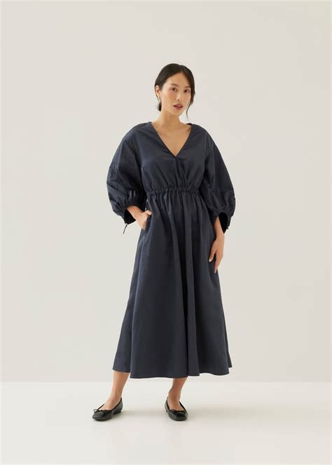 Barrett Elastic Fit And Flare Midaxi Dress Love Bonito Intl